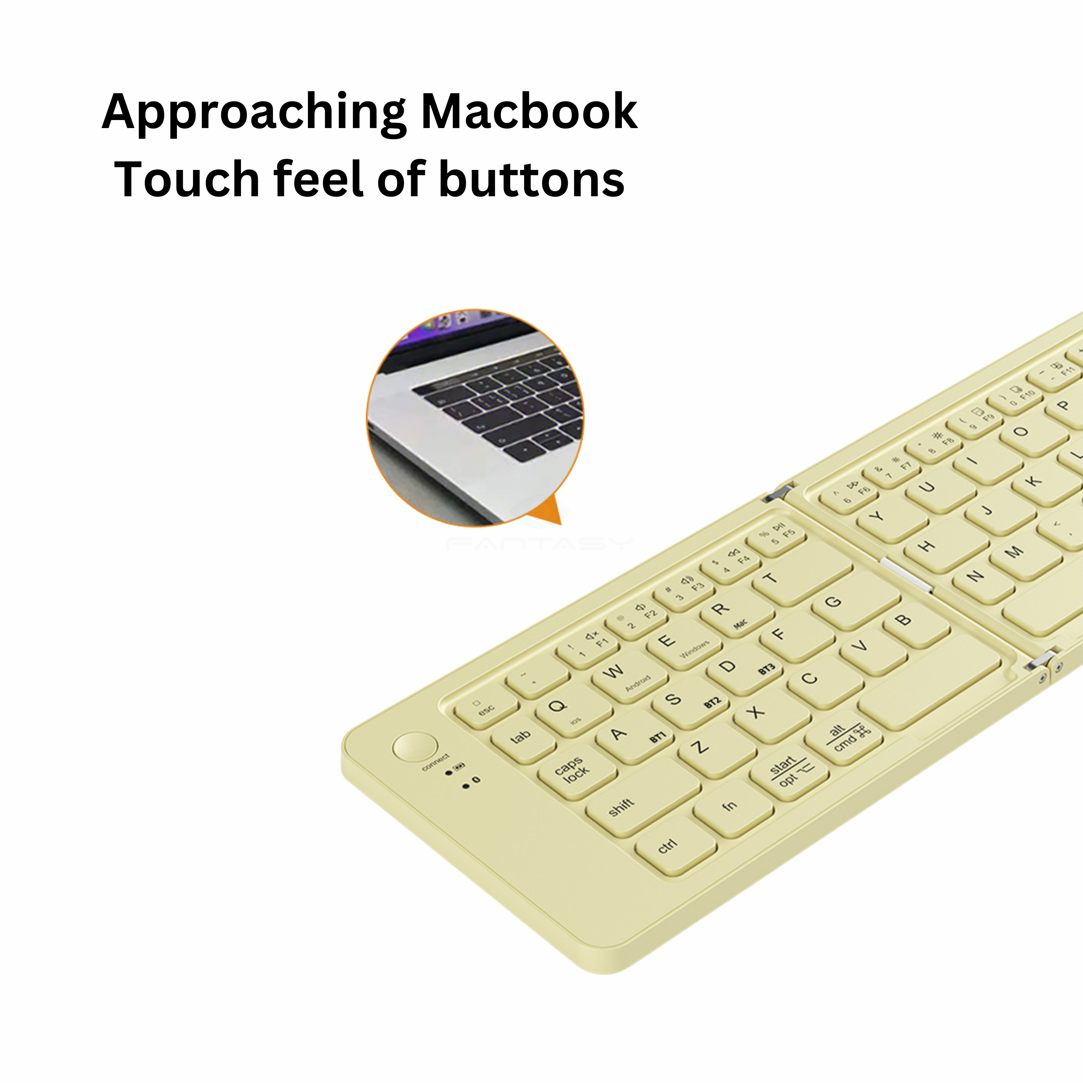 MOFII GEEZER Z1 Portable Bluetooth Folding Keyboard Compact Classic ...