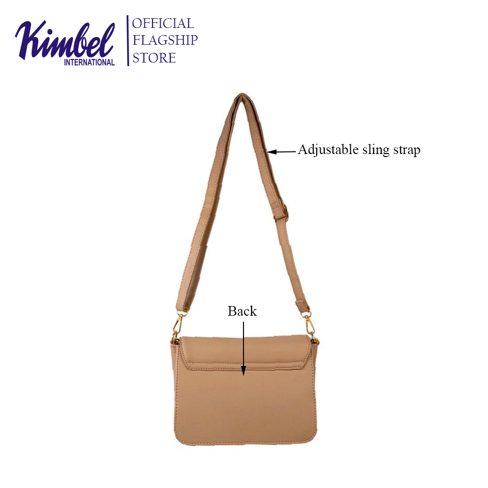 KIMBEL HW8108 Women Sling Bag Synthetic Leather | Shopee Philippines