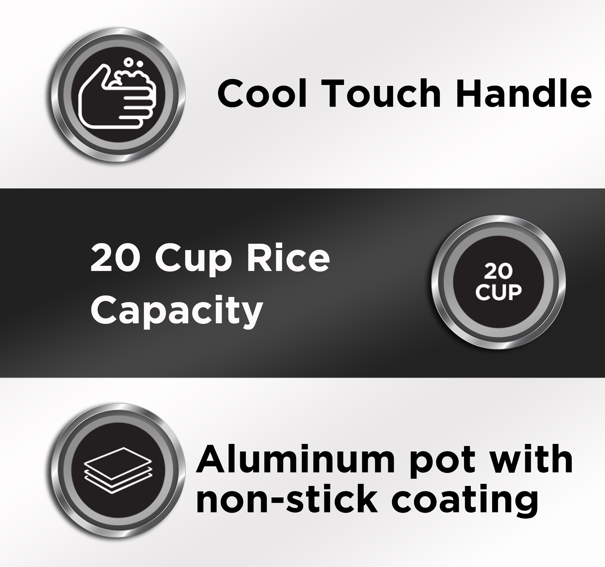 Dowell 20 Cups Capacity Aluminum Pot RCJ-360S | Shopee Philippines