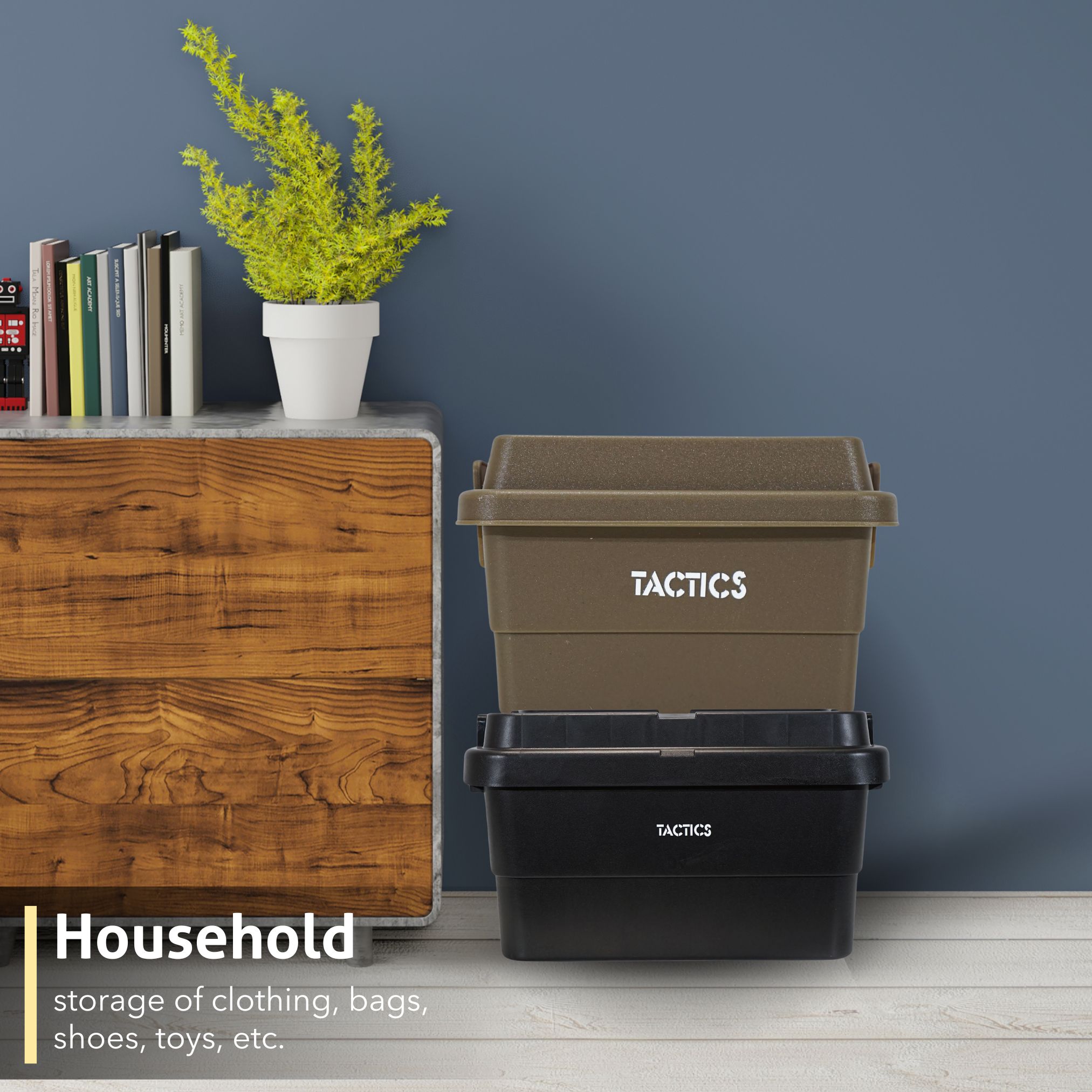 Tactics Rockbox Desktop Storage Box Travel (50L/65L) Collection ...