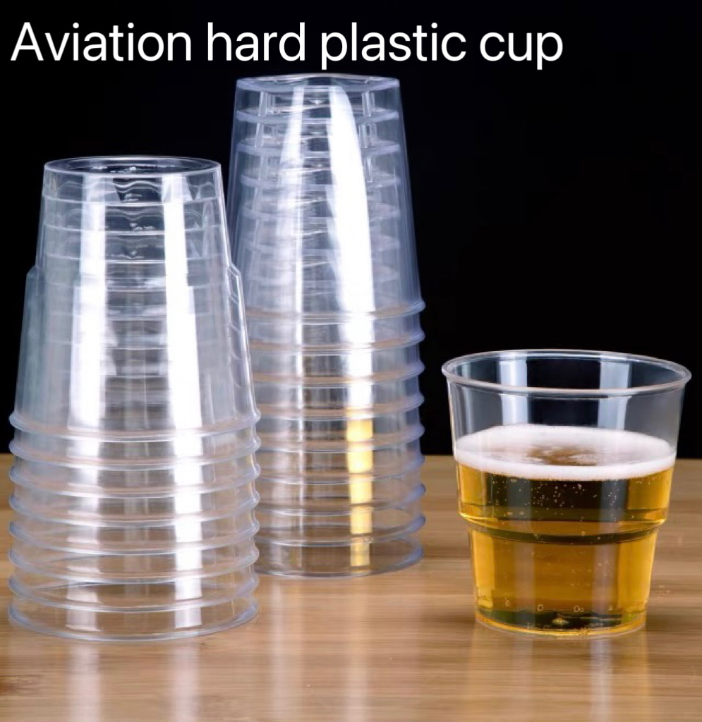 20pcs/pack Aviation Crystal Special Hard Plastic Hot and Cold Drinks ...