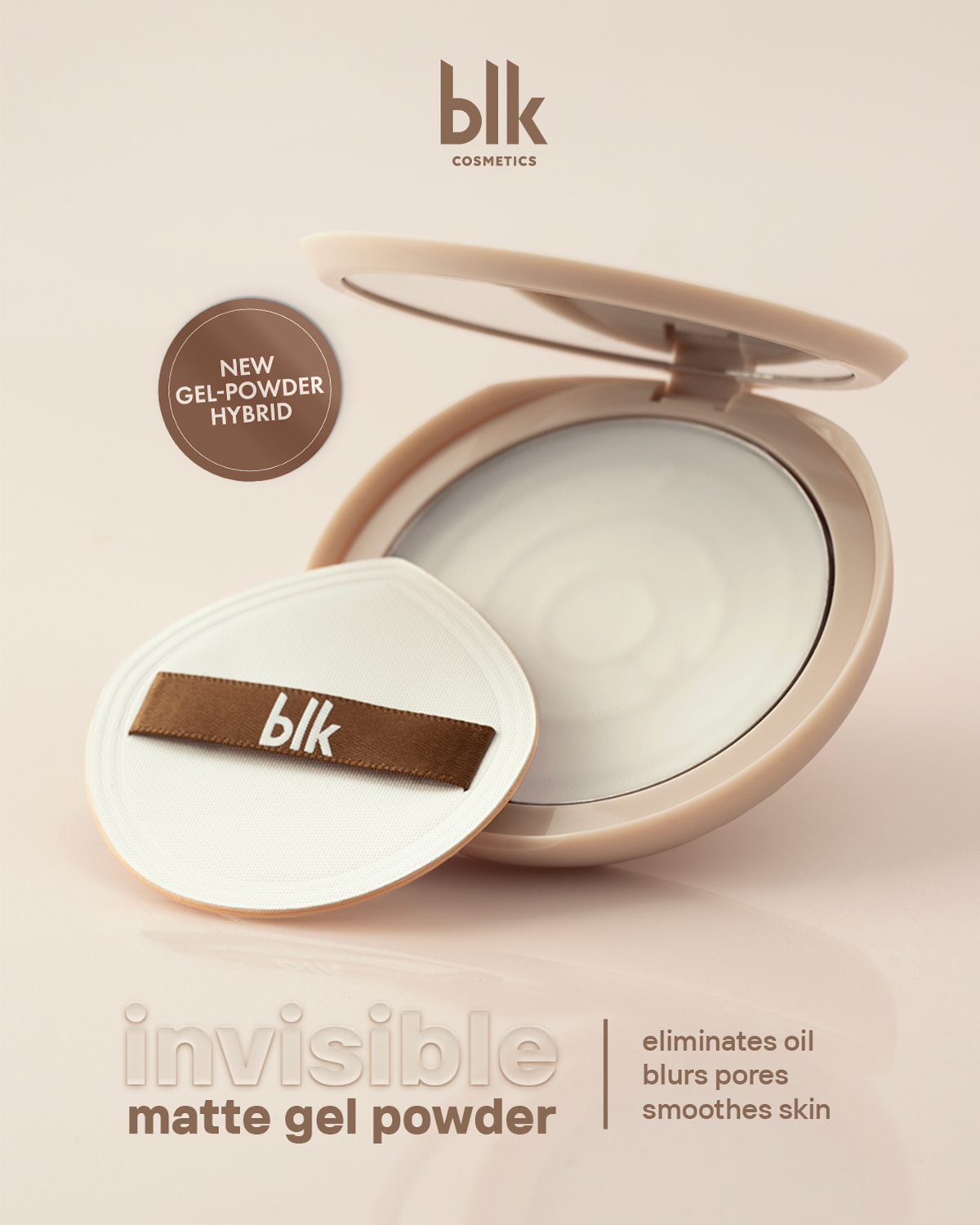 blk cosmetics universal invisible matte gel powder | Shopee Philippines