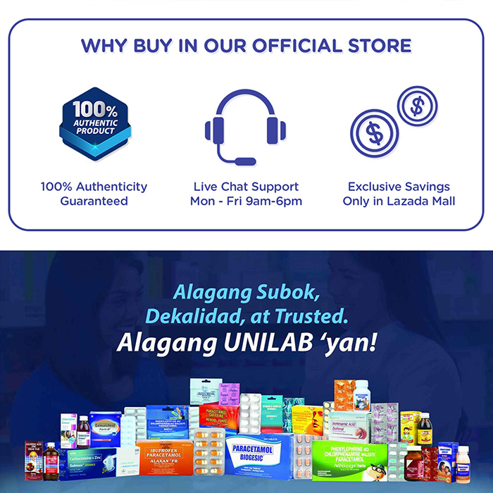 Unilab Allerta 10mg 10 Loratadine Tablets - For Fast Non-Drowsy Relief ...