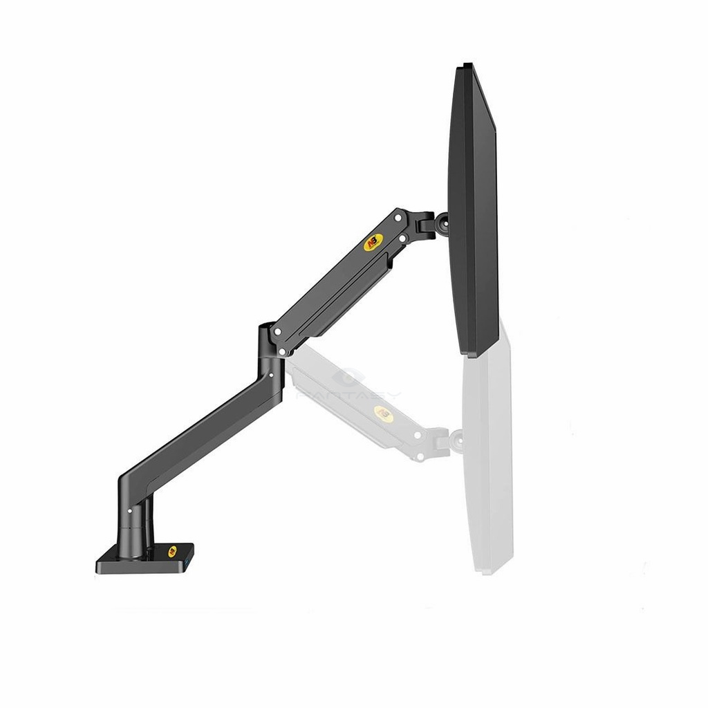 FANTASY NB NORTH BAYOU G50 Mechanical Spring Arm 27-45 Inch Curved Arc Screen Desktop Monitor ...