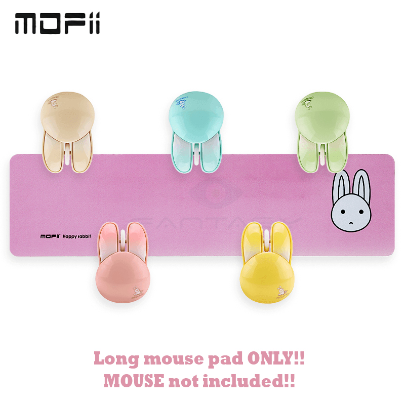 MOFII MP082 CUTE Happy Cat design Long Mouse pad SIze 720*280MM For ...