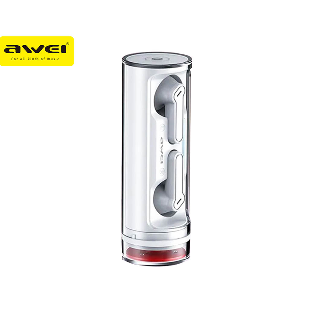 Awei T77 In-Ear TWS Double Mic ENC Earphone Headset Noise Cancellation ...