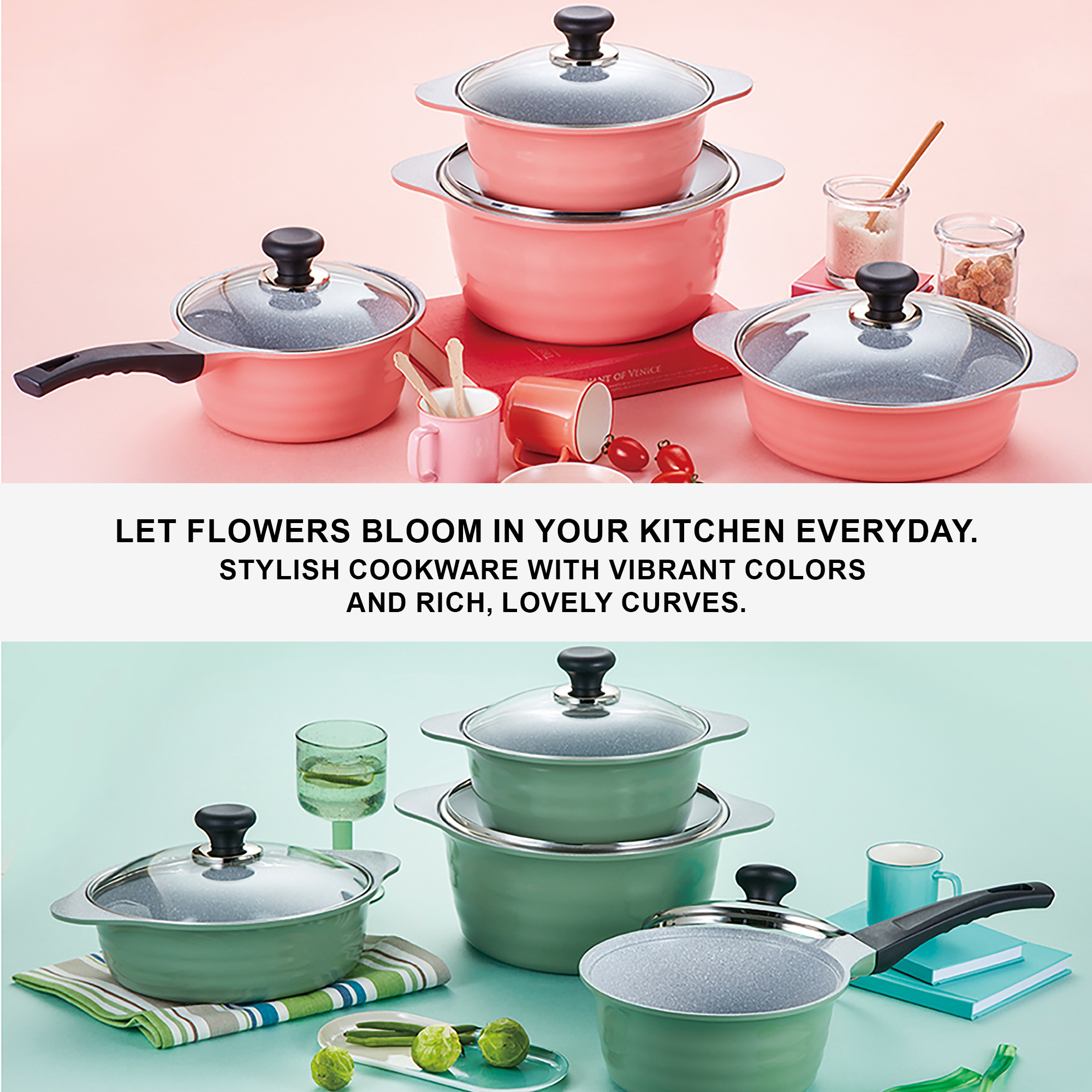 Ecoramic Blooming Pot with Glass Lid Pink | Shopee Philippines