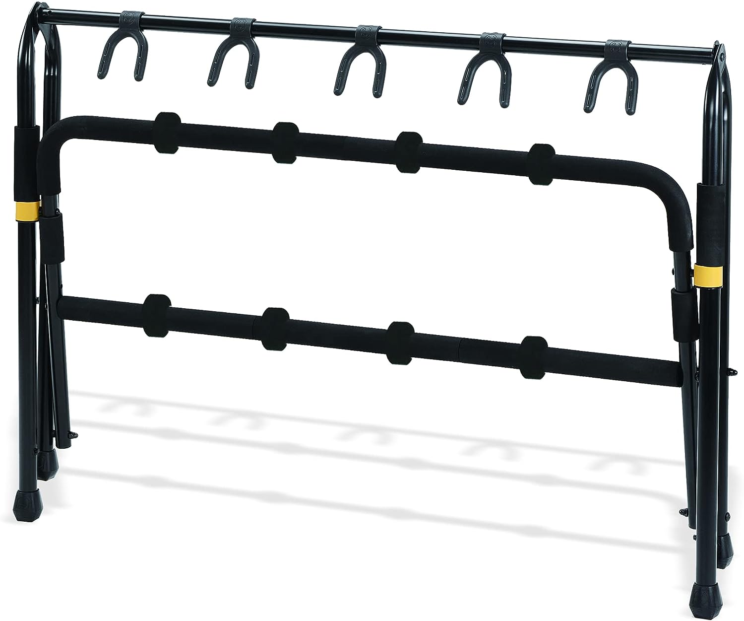 Hercules - GS525B Plus Multi-guitar Stands Rack for up to 5 Guitars ...