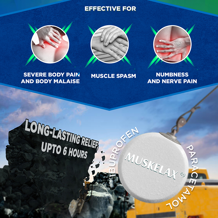 United Home Unilab Muskelax 40 Tablets Ibuprofen + Paracetamol | Shopee ...