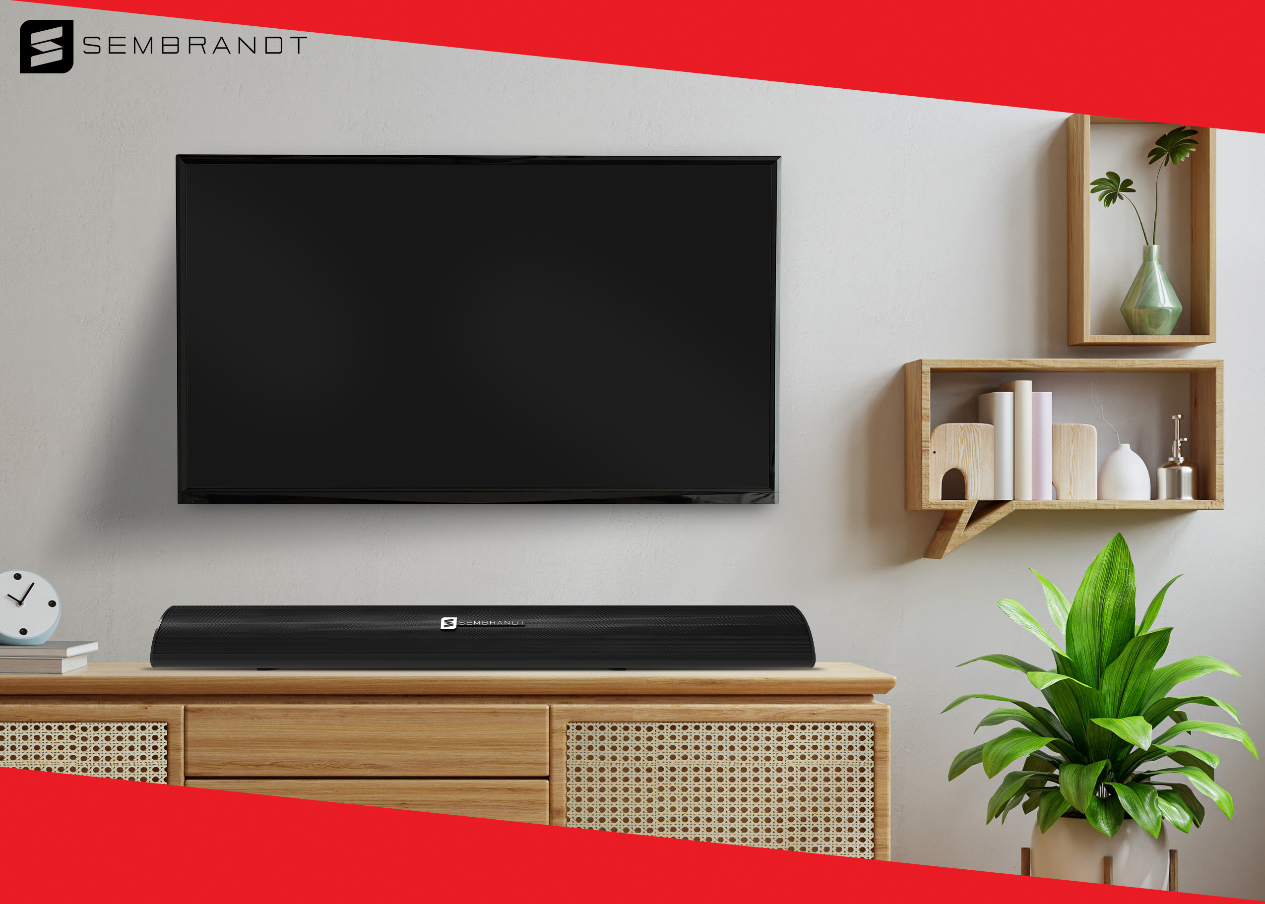 Sembrandt SB750 TV Soundbar with Built-In Subwoofer - Bluetooth ...