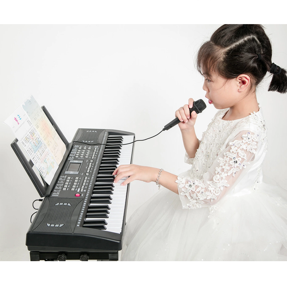 RIXTON 61 Keys Portable Electronic Keyboard Digital Electric Piano ...