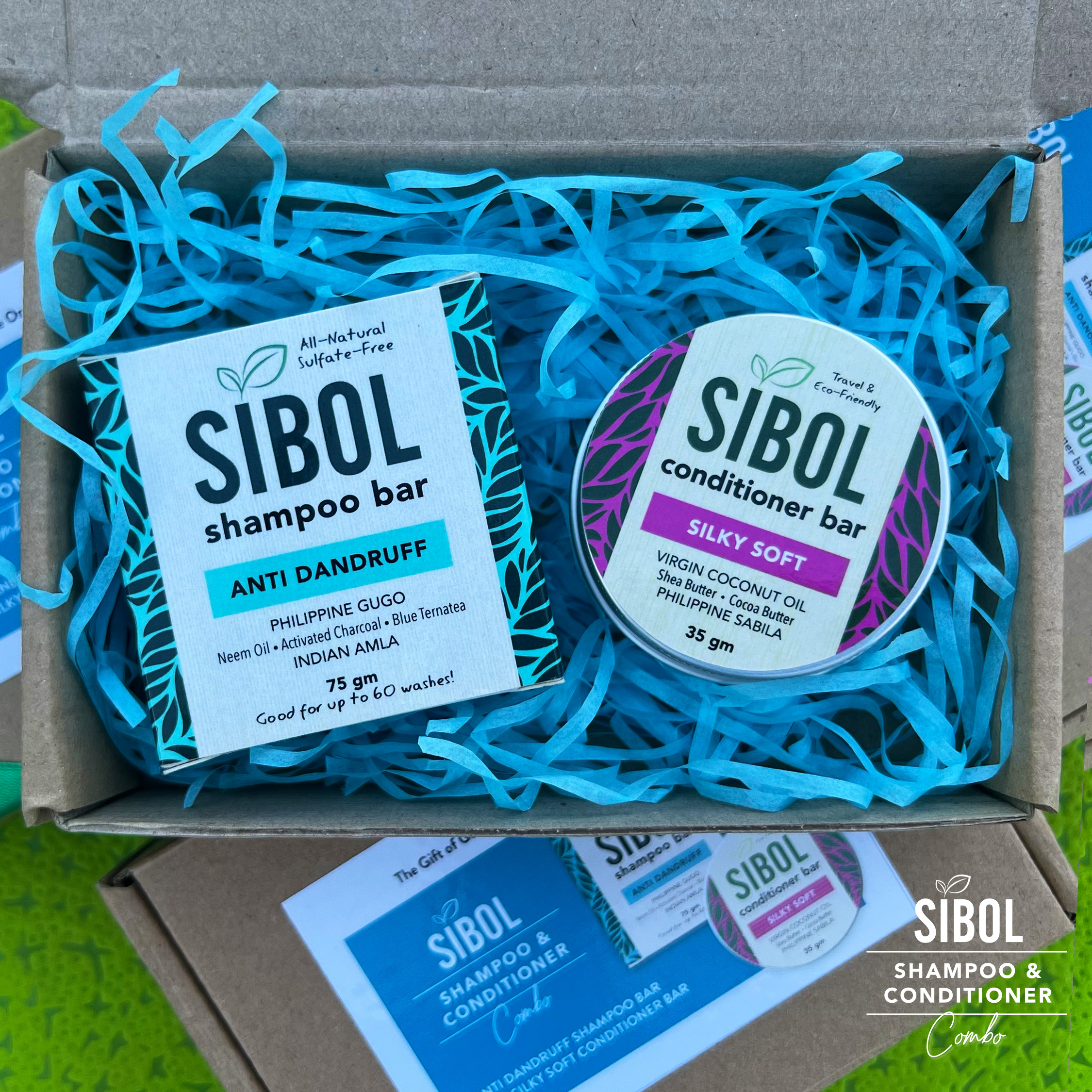 Sibol Anti Dandruff + Conditioner Combo (Gift Set of 2) | Shopee ...