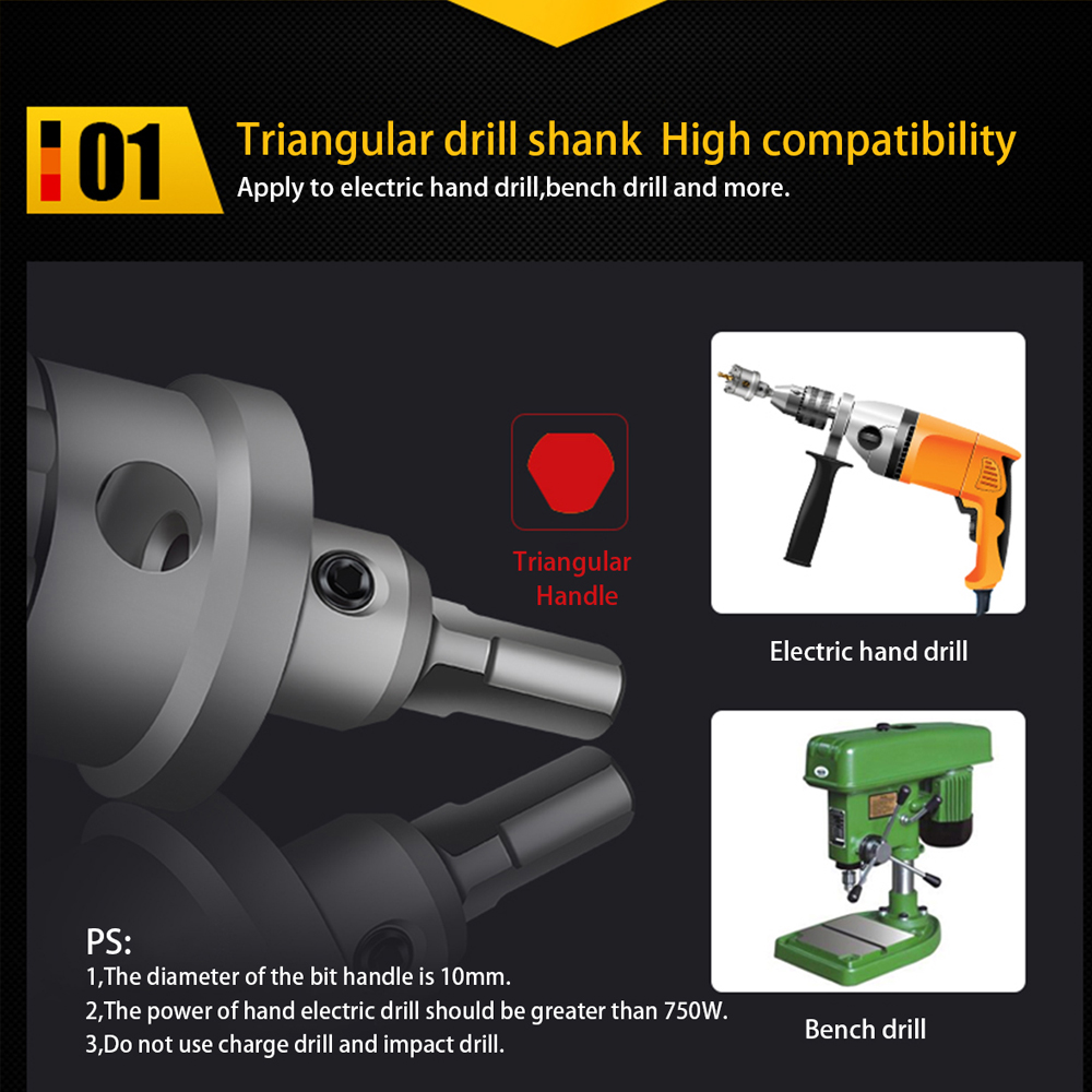 1pc 5A Carbide Tip TCT Drill Bit Hole Saw 12-150mm Drill Bit Set Hole ...