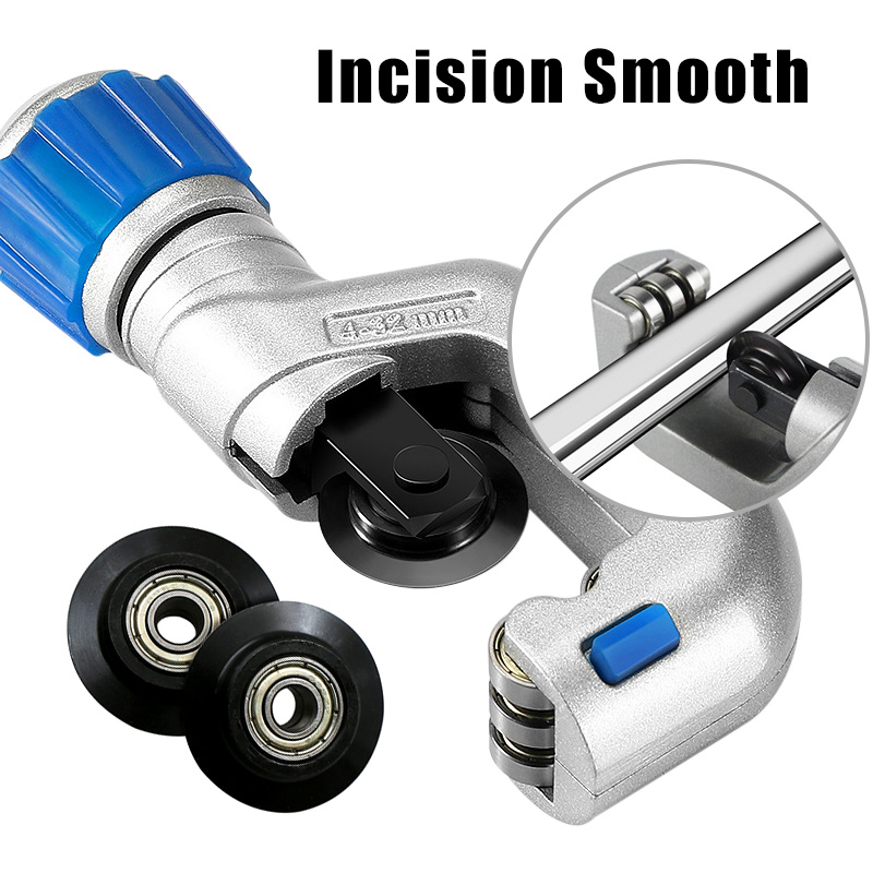 Stainless Steel Roller Type Tube Cutter Metal Scissor Bearing Pipe ...