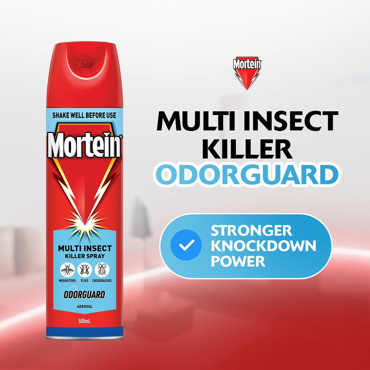 Mortein Odorless Insecticide Odorguard Multi Insect Killer 250 mL ...