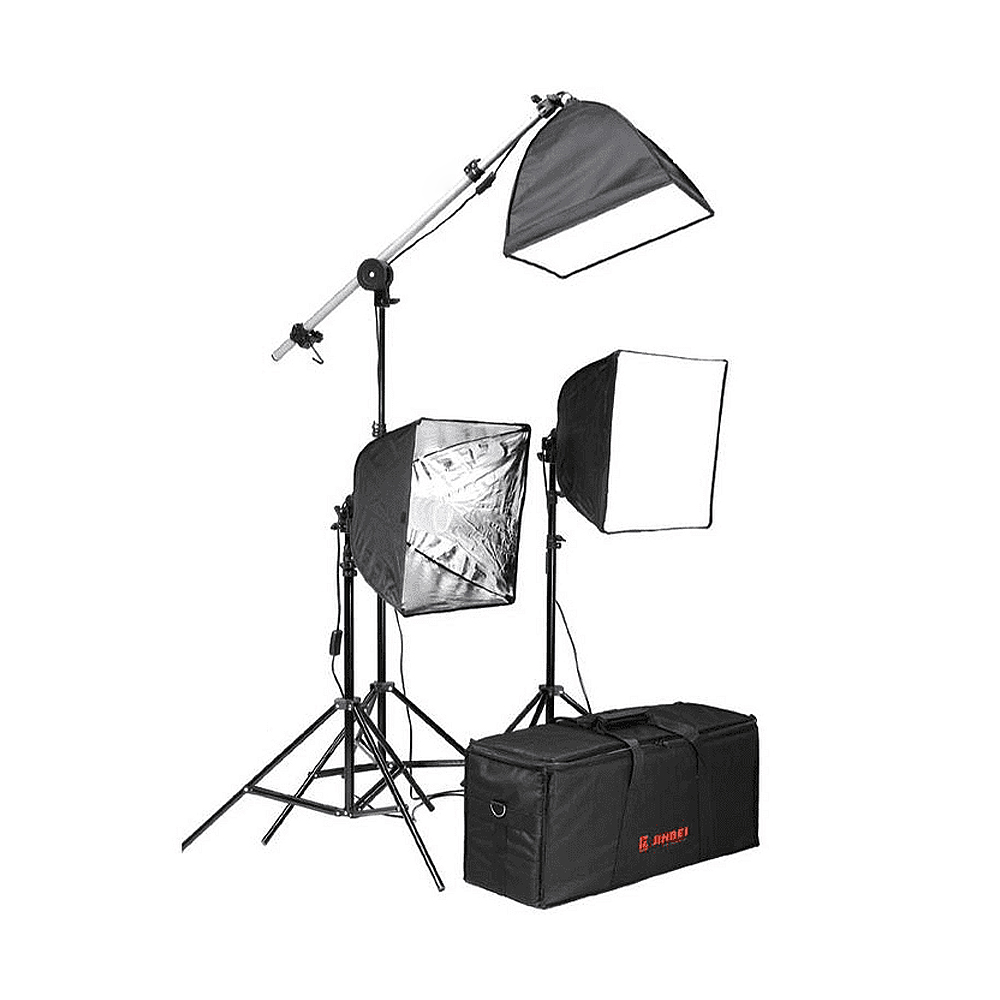 Caler ET-403 Jinbei Lighting and Studio Kit - 85W 5500K E27 Light Lamp ...