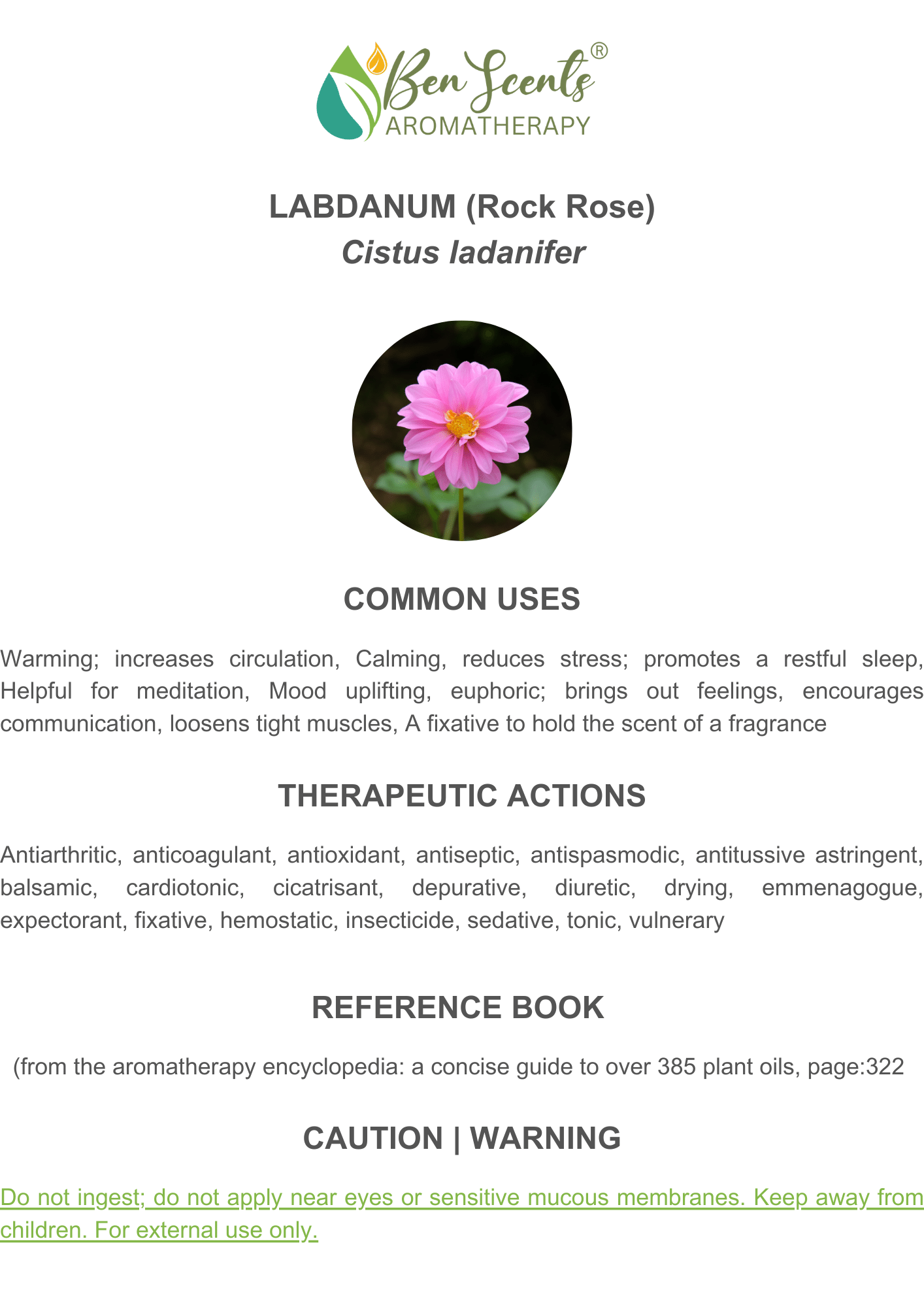 Labdanum Absolute Oil | Natural Perfume Fixative | Shopee Philippines