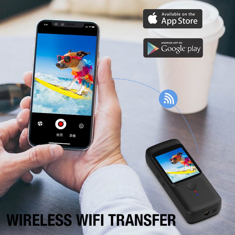 ODSCN x AVIDUS A200 4K HD dual screen Vlog Action Camera Anti-shake waterproof outdoor Action ...