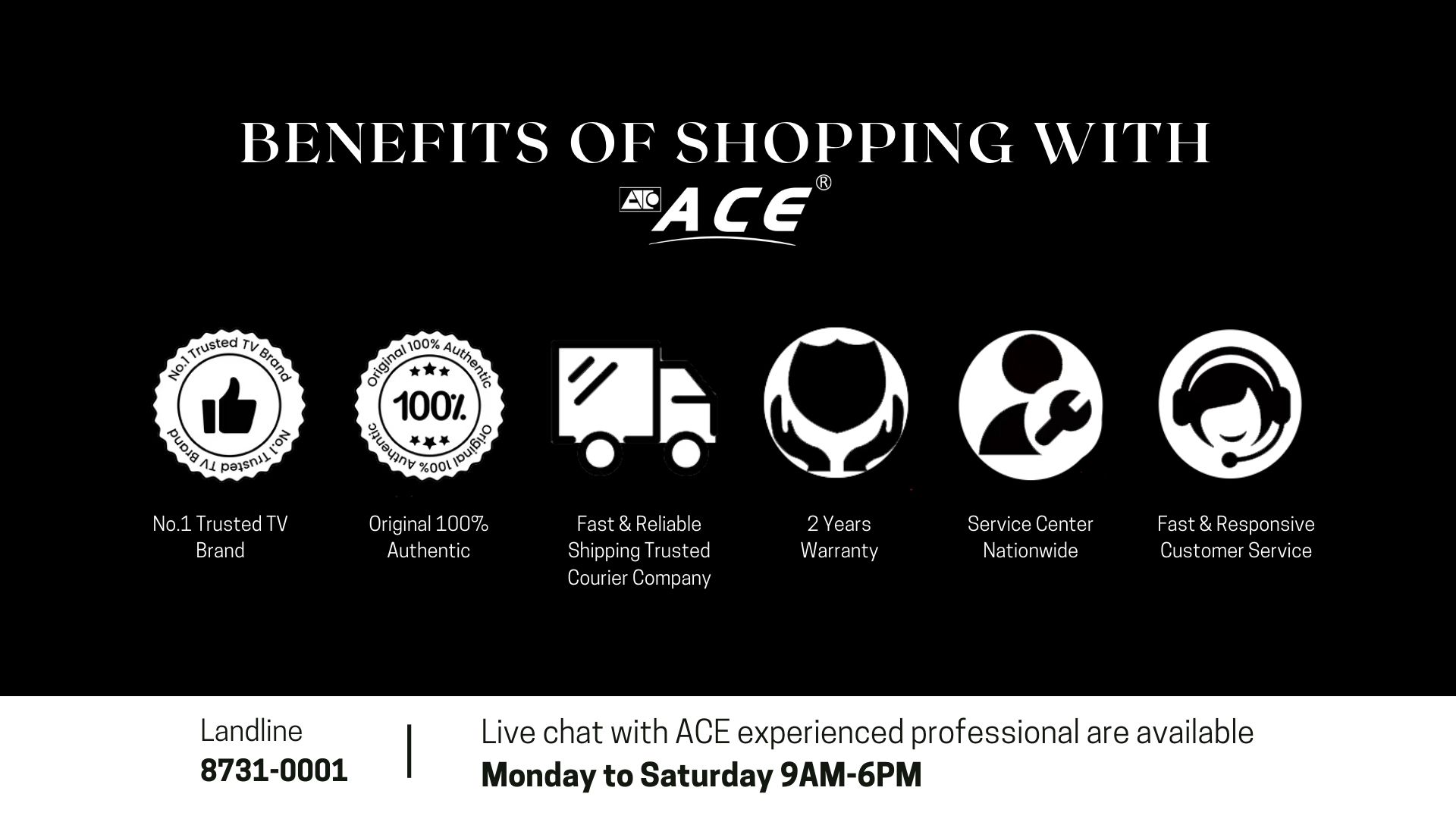 ACE 32" Slim LED TV Black LED-808 DN4 | Shopee Philippines