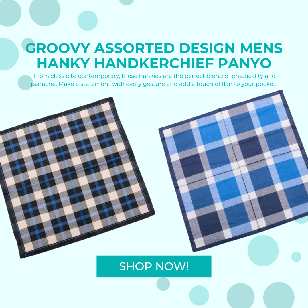 Groovy Men’s Assorted Design Handkerchief – 1pc Panyo | Shopee Philippines