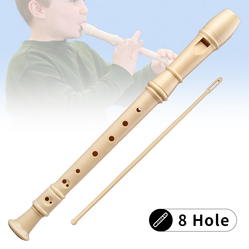8-Hole Soprano Recorder Clarinet Sound Adjustable Flute Recorder ...