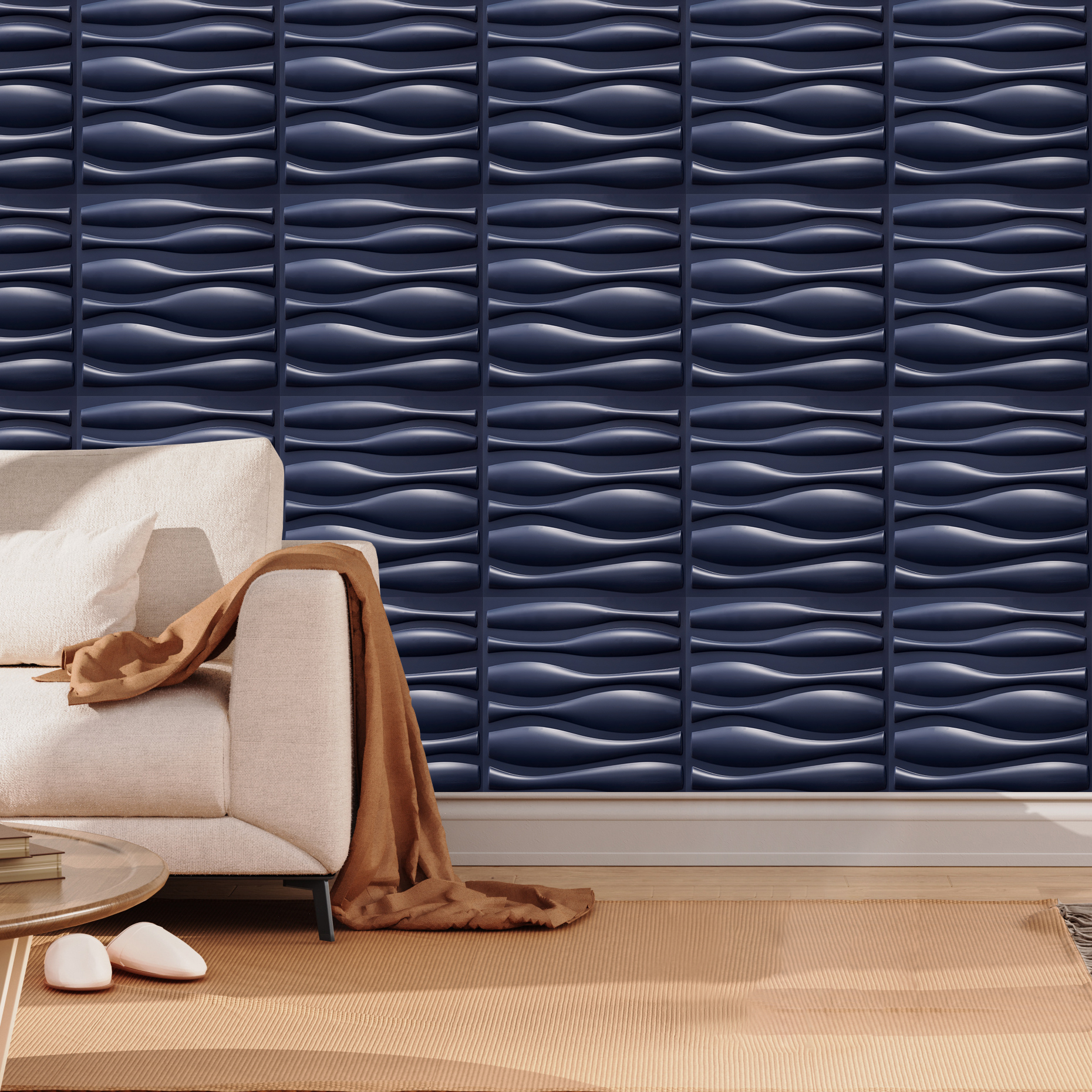 Pvc Wall Panel 3D Wallpaper Design Wall Decor Living Room Home ...
