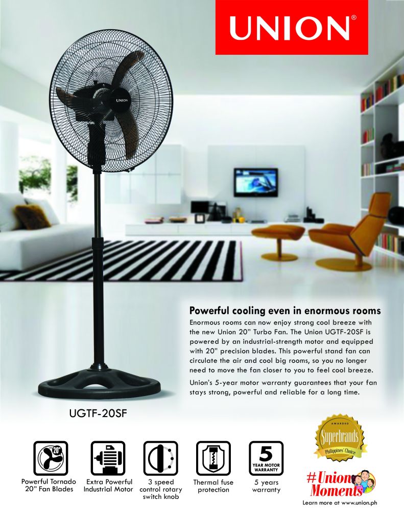 Union UGTF-20SF 20" Industrial Stand Fan | Shopee Philippines