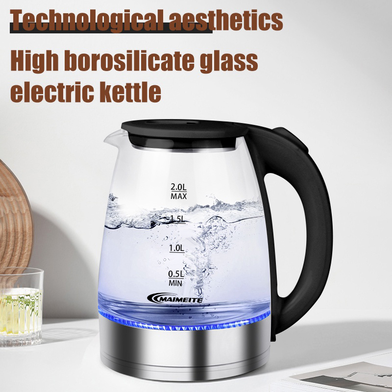 Maimeite Electric Kettle 2l 2200w High Power Fast Heating Home Safety ...