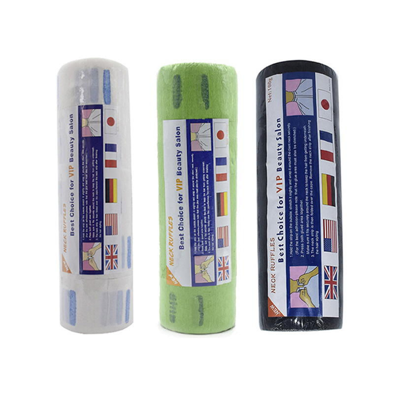 5 Rolls Neck Tissue Paper Ruffles for Salons and Barbershop | Shopee ...