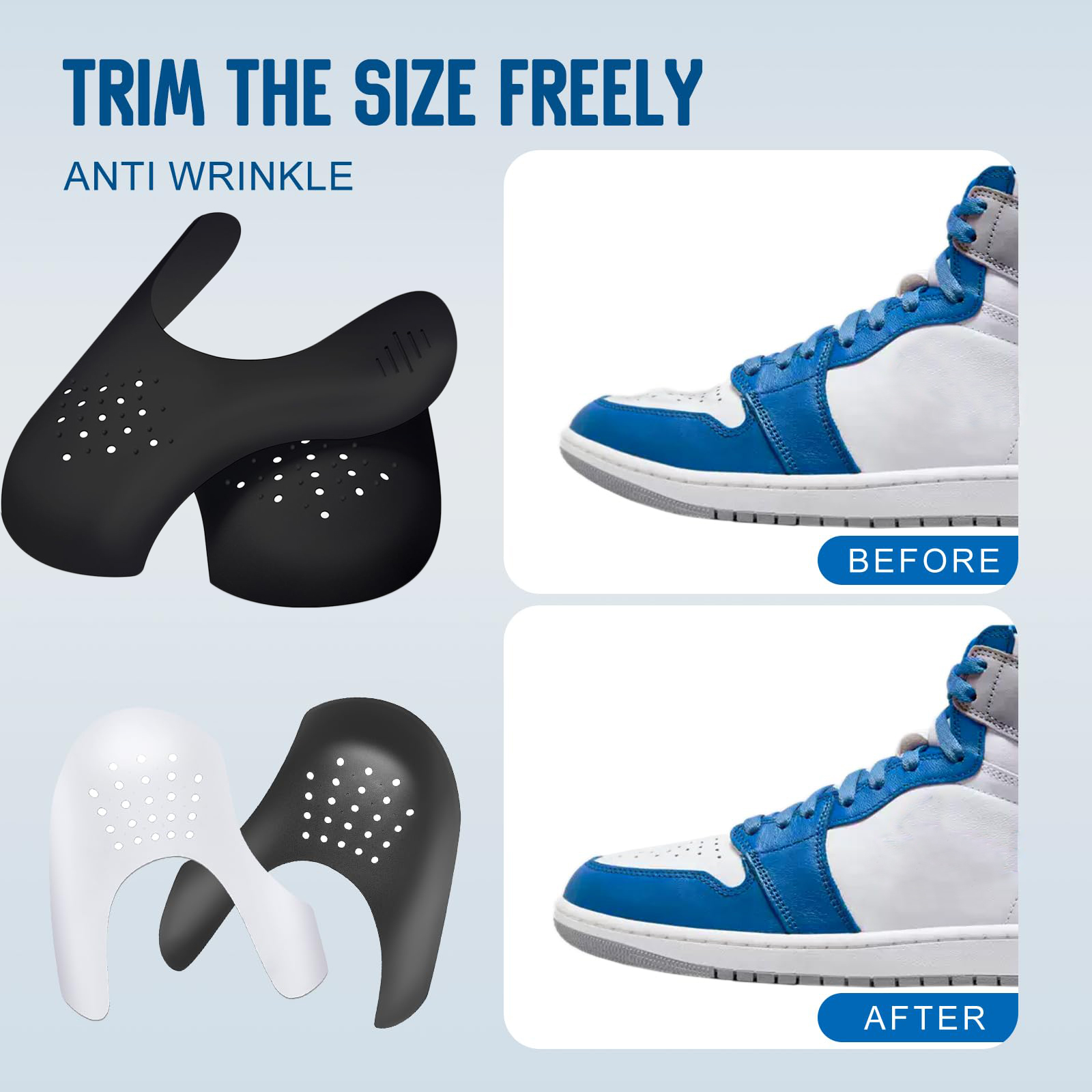 1 Pair Shoe Creases Protector Shoe Anti Creases Guard Sneaker Creases ...