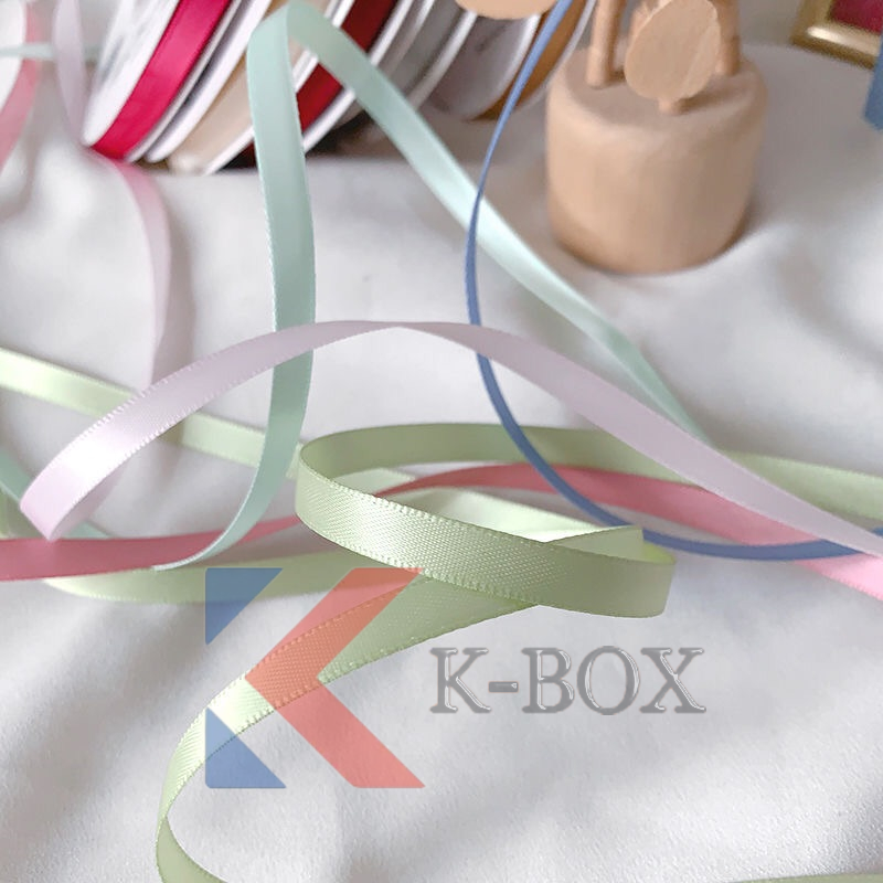 25Yards/Roll 6mmribbon, satin ribbon, decorative ribbon, gift packaging ...