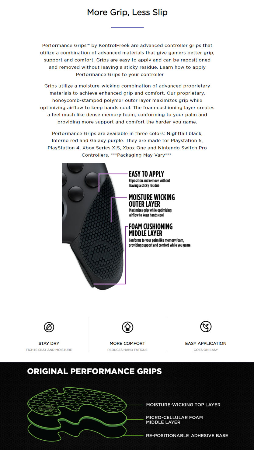 KontrolFreek 2 Controller Grips for Nintendo Switch Pro Performance Grip (4777-PRO) | Shopee ...