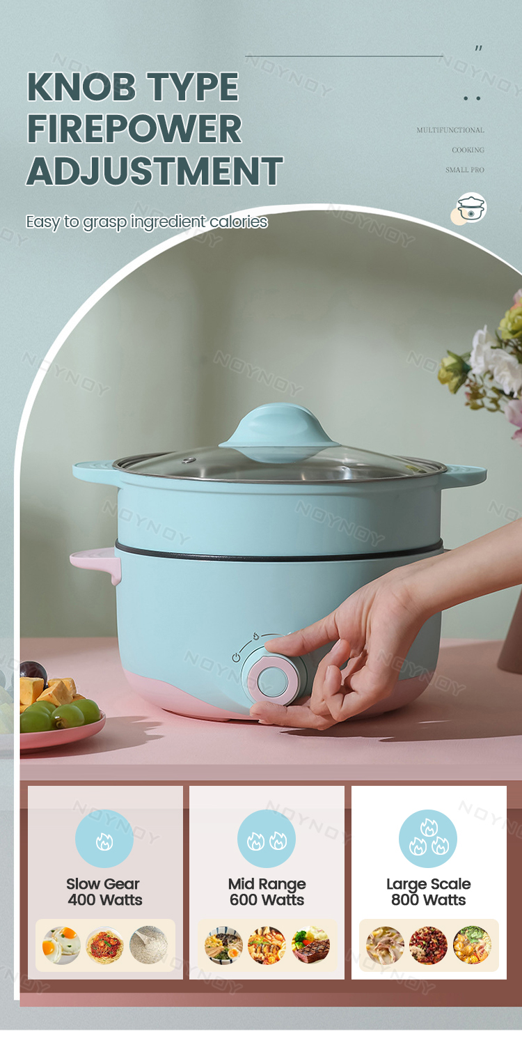 800/600/400W Electric Cooker Non Steaming Rice Cooker, Portable Hot Pot ...