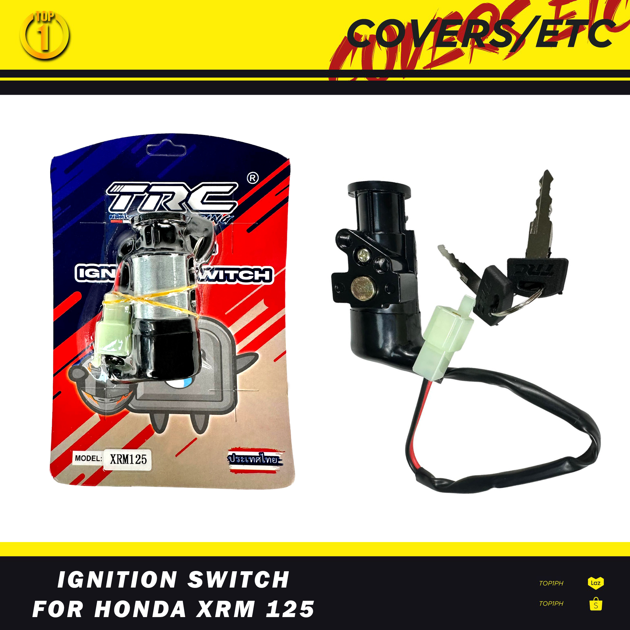 TOP1 PH TRC Main Switch Ignition Switch for HONDA XRM 125 Motorcycle ...