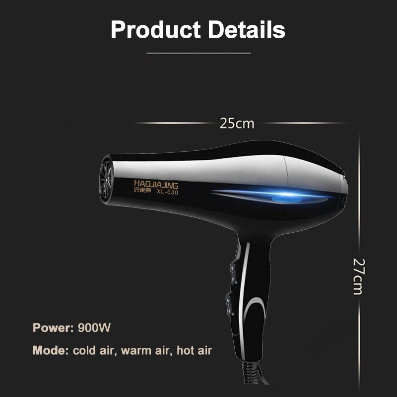 Blower Hair Dryer High Power Quick Dry Power Professional Salon Hair ...