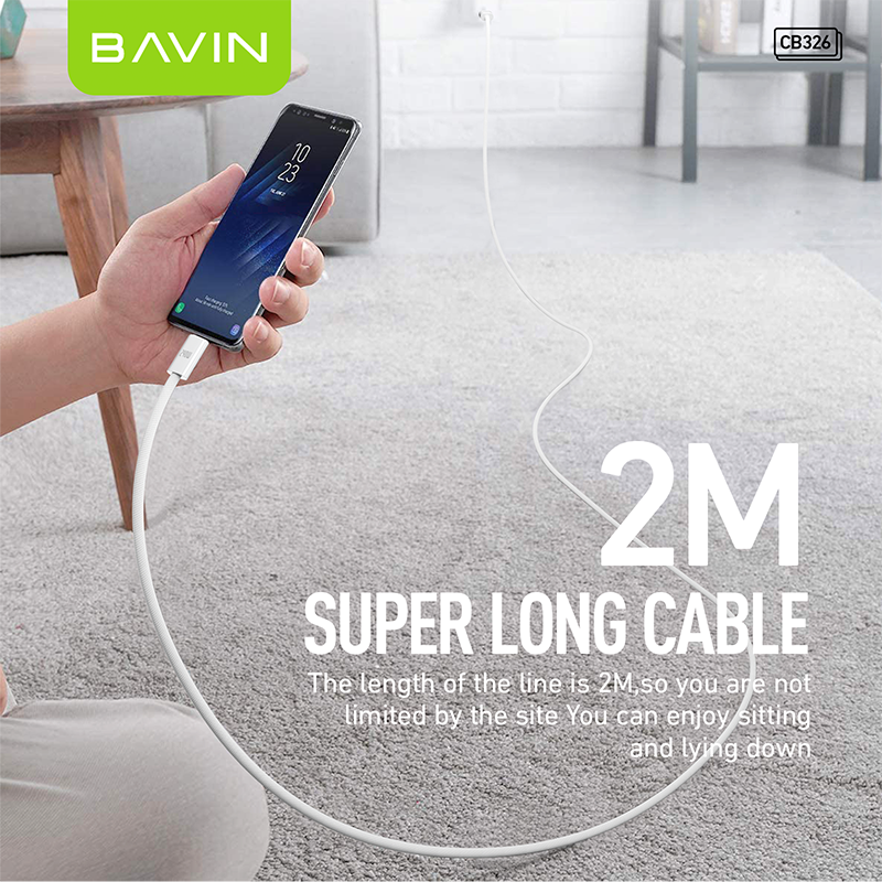 BAVIN CB326 PD3.1 240W 5A/48V USB C to USB C Cord 2 Meter Fast Charging ...