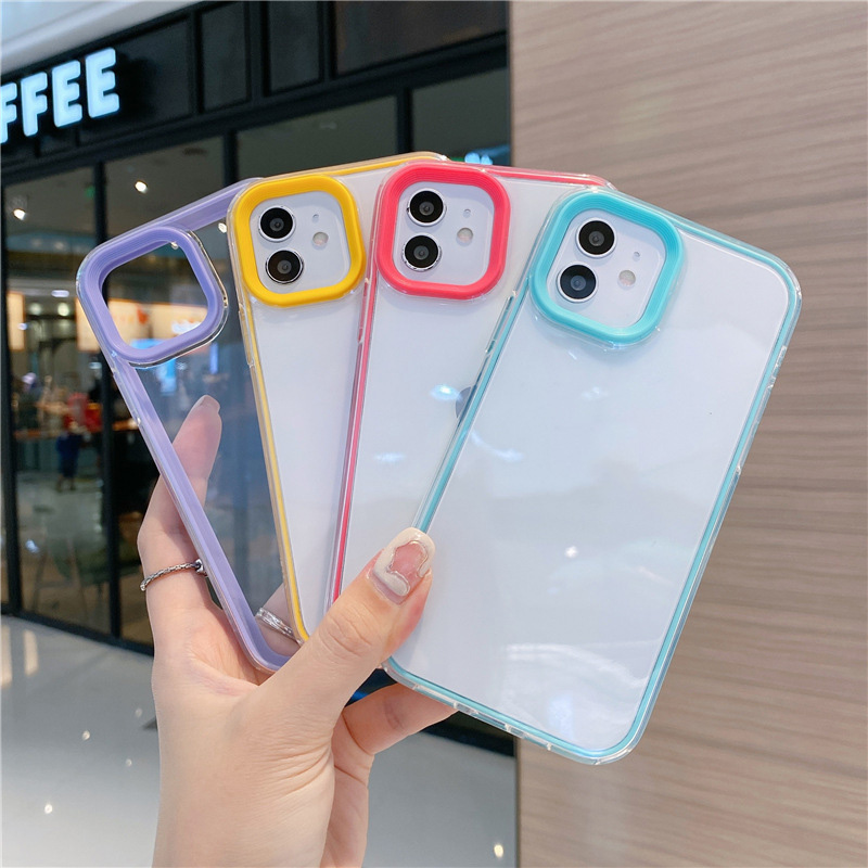 Fully Covered With Anti-Drop Silicone Hard Shell Simple And Transparent ...