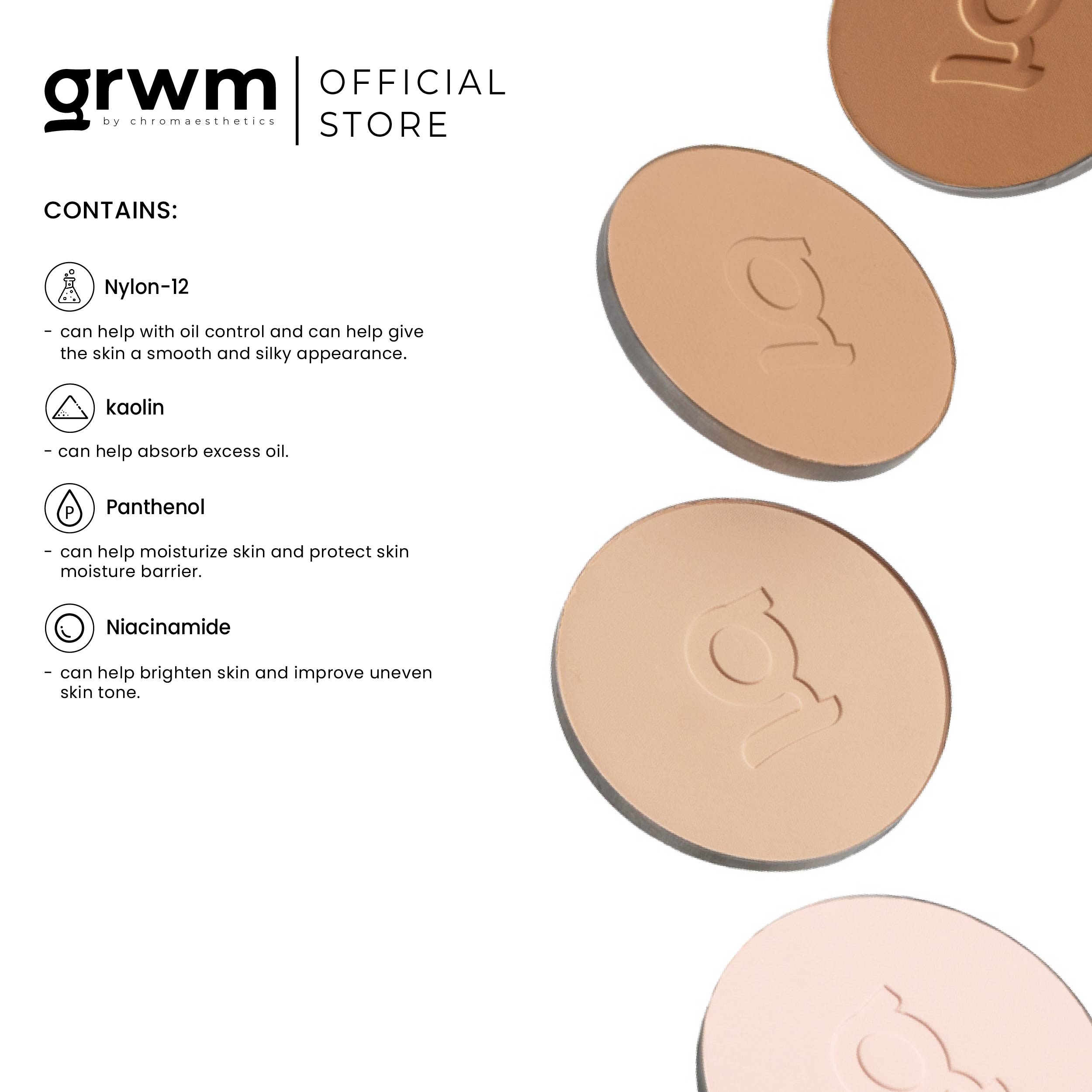 GRWM Cosmetics Powder Rush - Velvet Setting & Finishing Pressed Powder ...