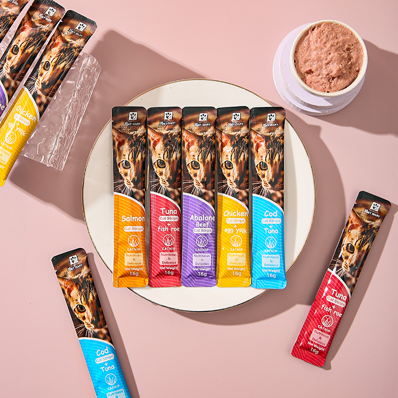 【150PCS】16g Cat Treats Cat Snacks Cat Kitten Snacks Cat Treats Fresh ...