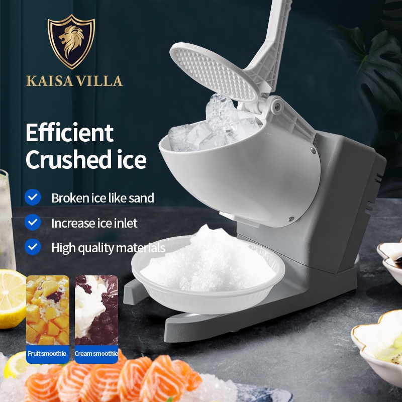 Kc.No1 Ice Crusher Electric Ice Shaver Machine Ice Crasher Manual Ice ...