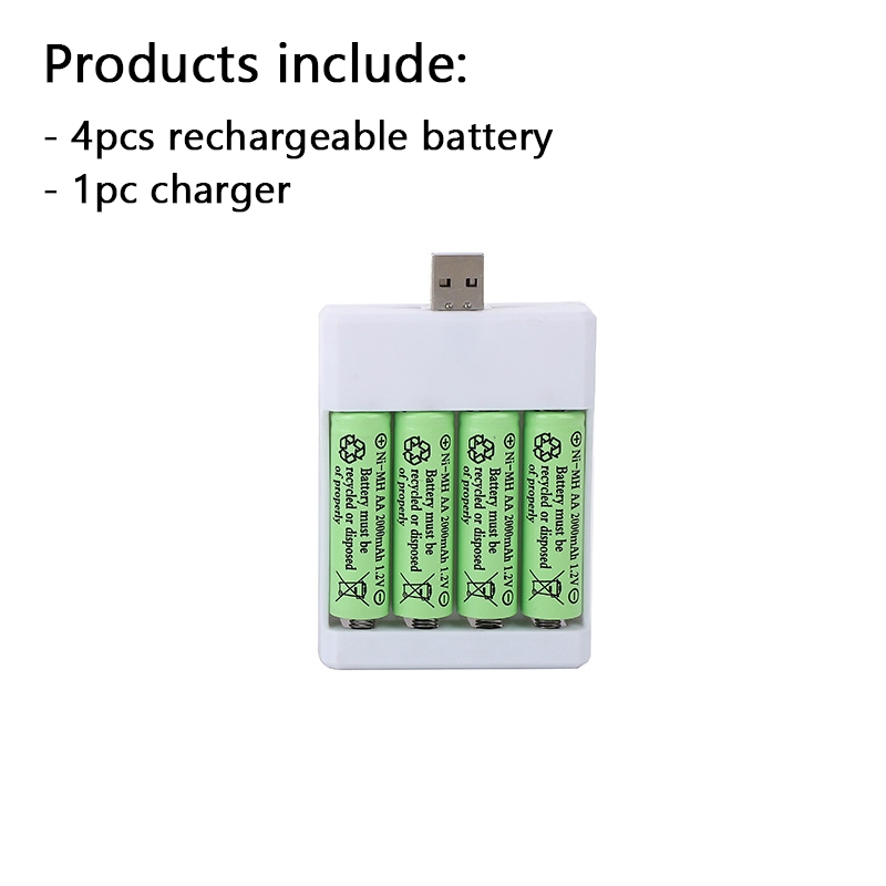 AA rechargeable batteries High capacity 1.2v e-commerce special Ni-Cd ...