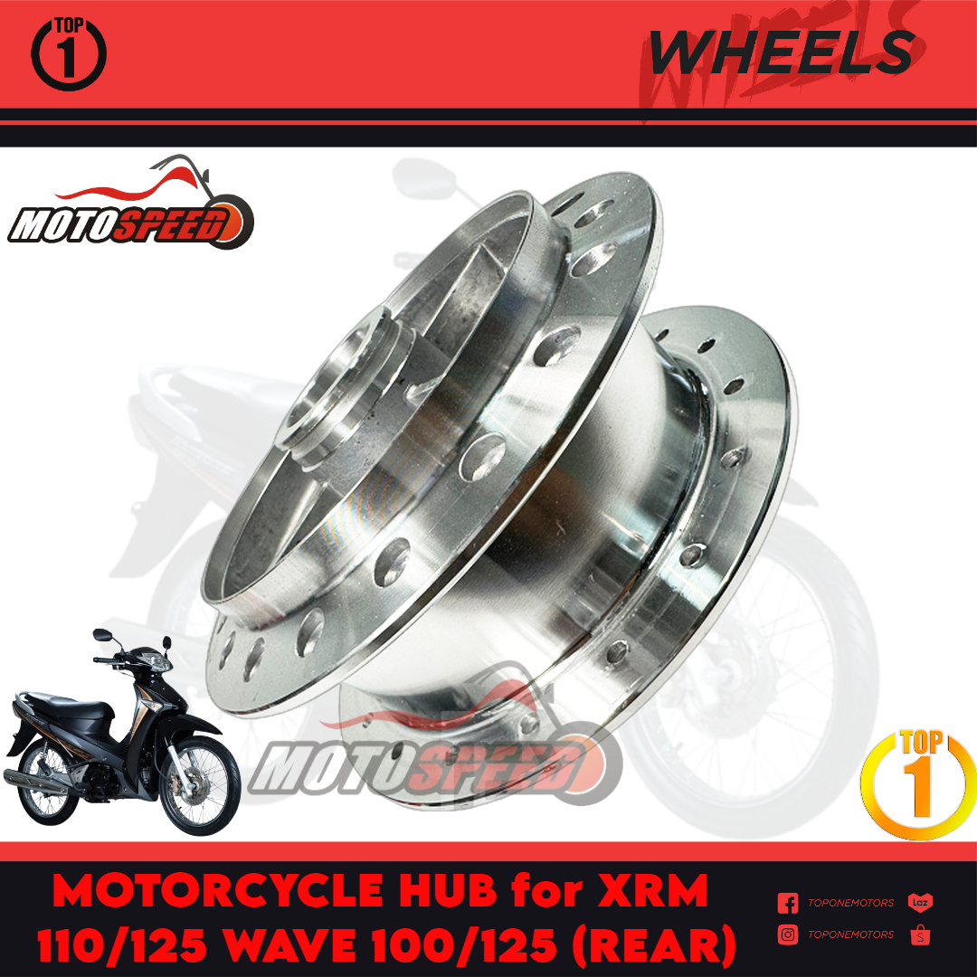 TOP1 Motorcycle Hub With Busting With Steel Collar REAR Hub For XRM 110 ...