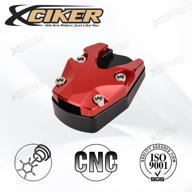 Modified Side Stand Shoes CNC Motorcycle Flat Foot Kick Extension ...