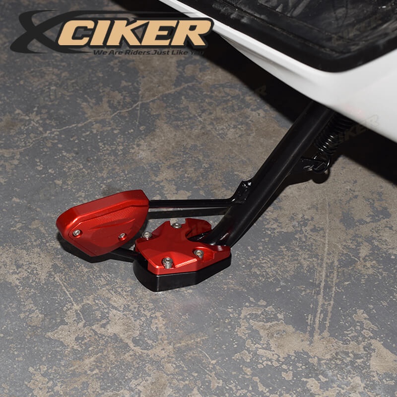 Modified Side Stand Shoes CNC Motorcycle Flat Foot Kick Extension ...