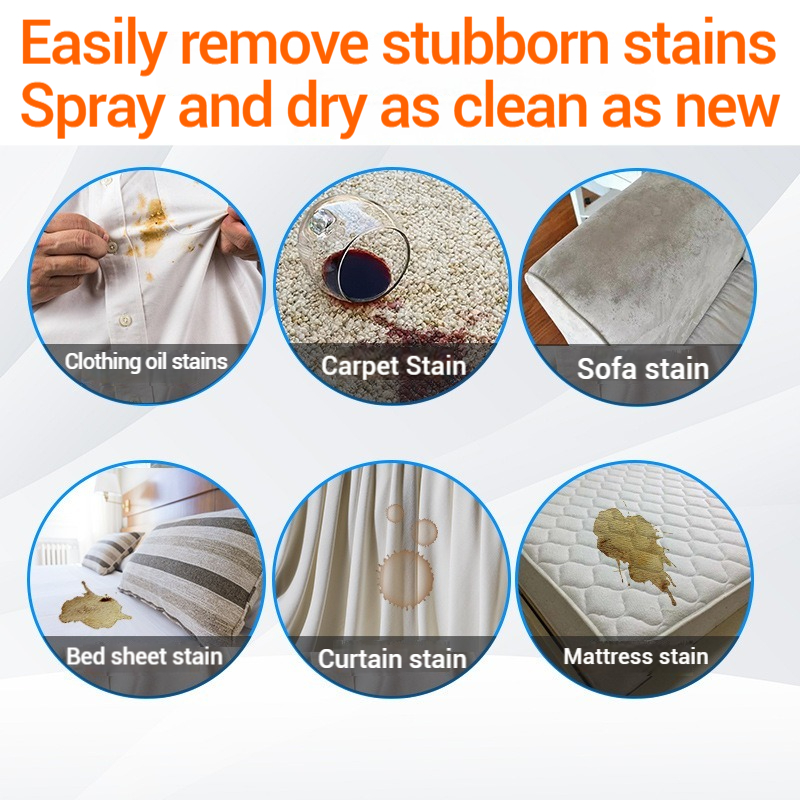 Japan imported sofa cleaning spray sofa stain remover No Washing foam cleaner spray carpet ...