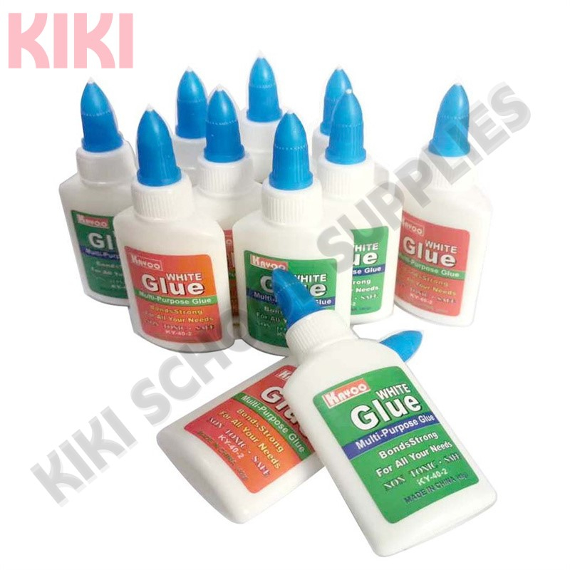 KK 2 in 1 White Glue 40g Sticky glue DIY Tool Hand Work Stationery ...