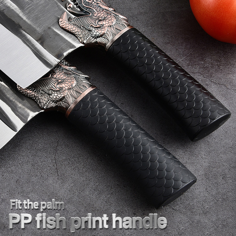Nipiin Dragon Head Bone Removal Knife Forged Blade Slicing Knife Bone ...