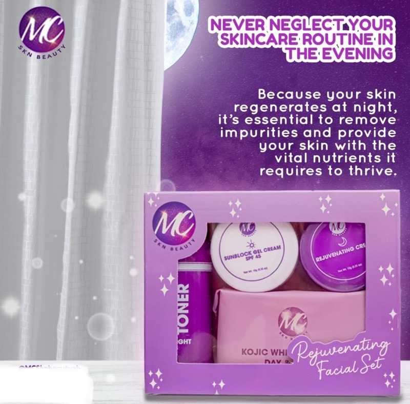 𝐎𝐑𝐈𝐆𝐈𝐍𝐀𝐋 MC Rejuvenating Facial Set Anti Melasma Anti Pekas Set ...