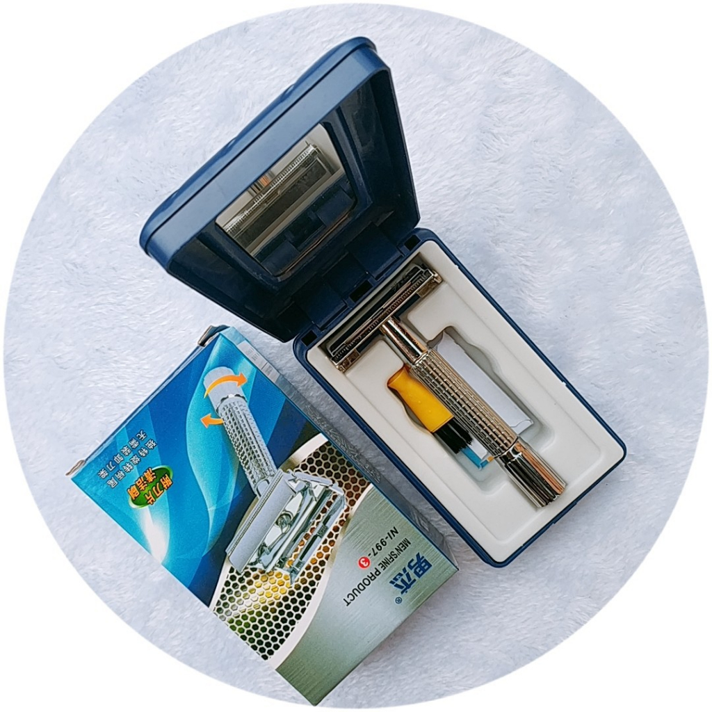 Manual Shaver For Men, Classic Stainless Steel Safety Razor Shaver With ...