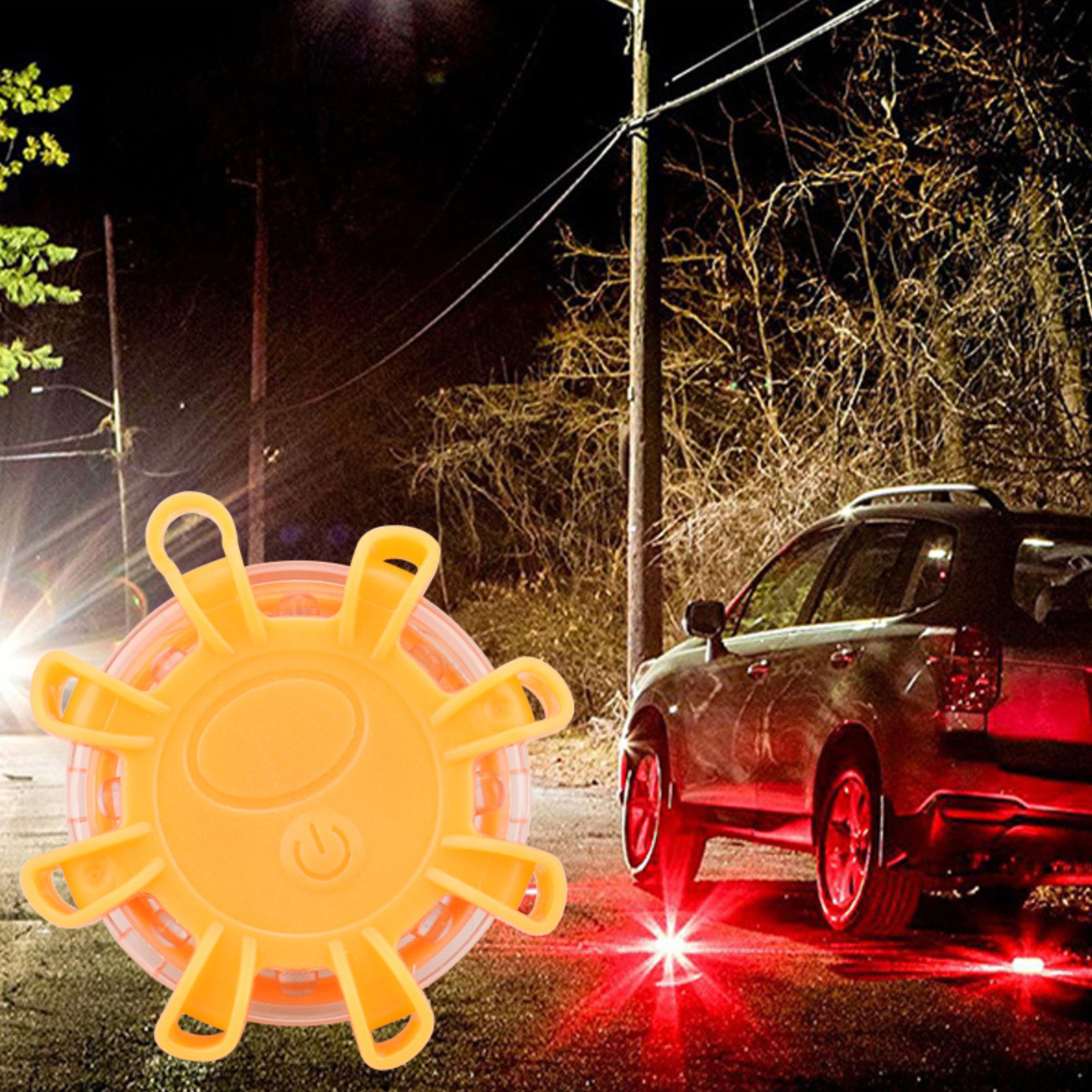 PP LED Safety Flares Road Emergency Lights Roadside Warning Light Car ...